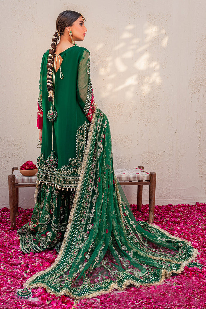 MAHAY | 4 Piece Ready-To-Wear Embroidered Chiffon Shirt – Nureh Store GCC